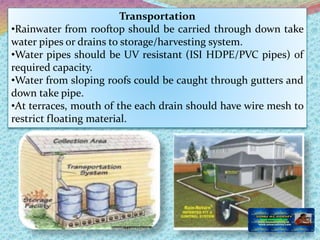 RAIN WATER HARVESTING | PPTX