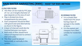 Rain water harvesting | PPTX