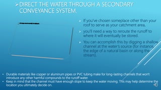 Rain water harvesting | PPTX | Home Improvement | Home & Garden