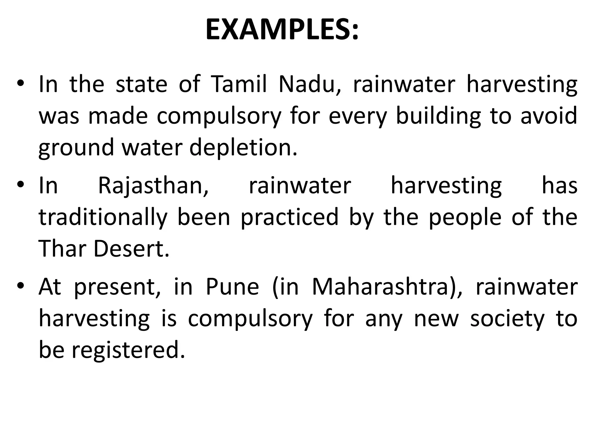 Rain water harvesting by Dr. Arun Kumar | PPTX