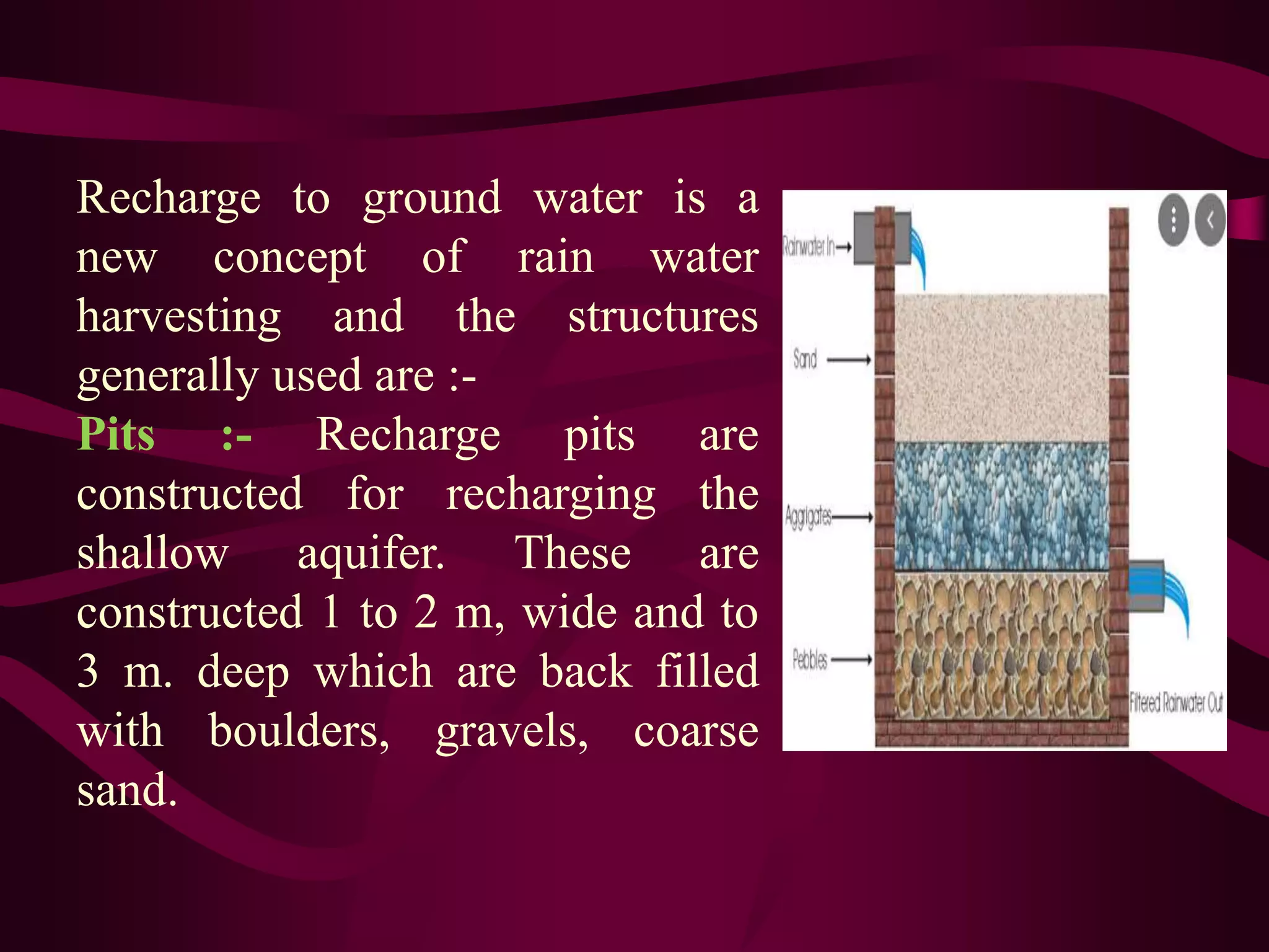 Rain water harvesting | PPTX