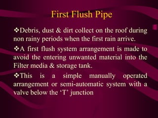 Rain water harvesting | PPTX