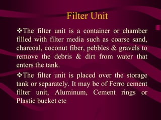 Rain water harvesting | PPTX