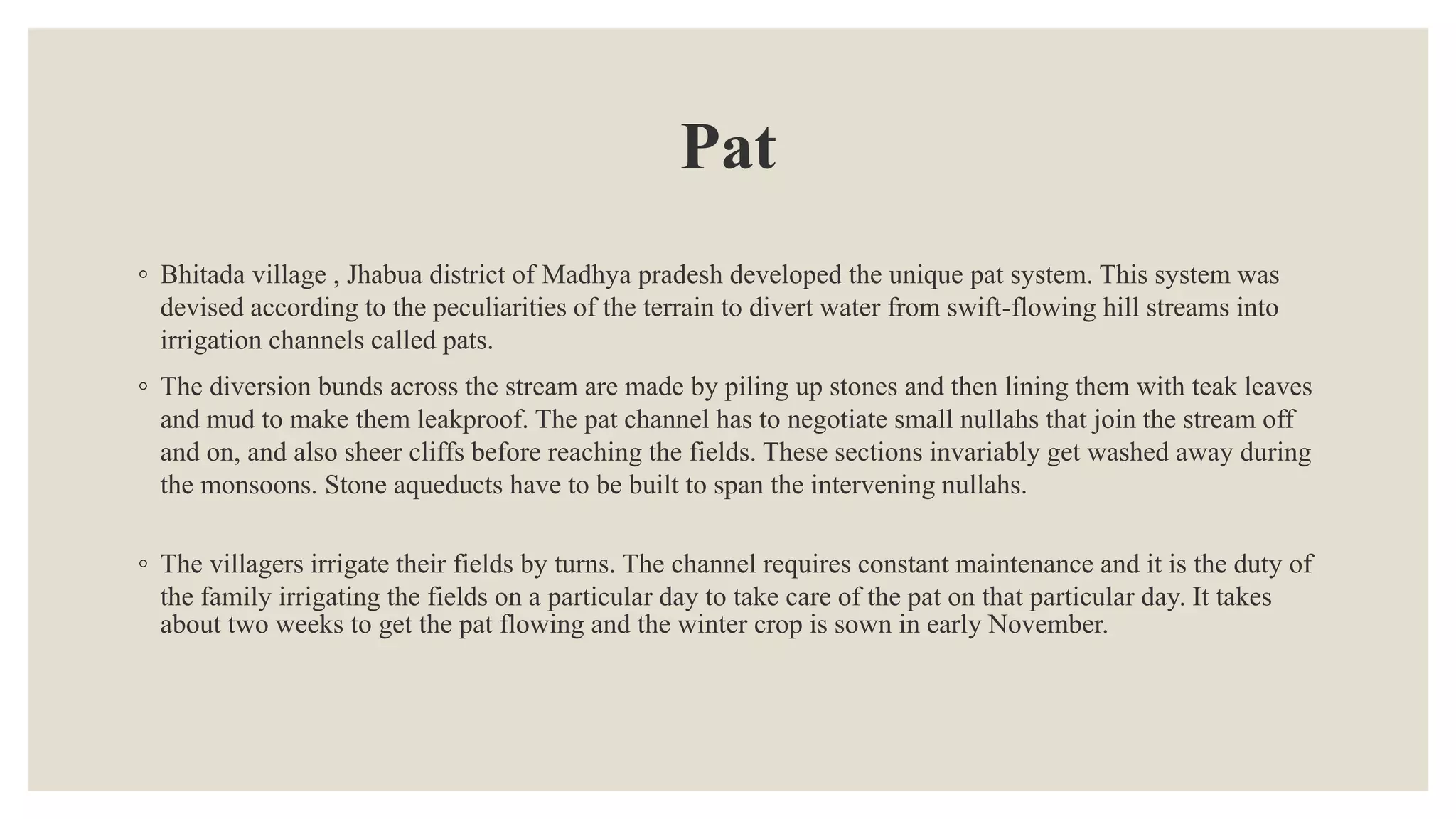 Rain water harvesting | PPTX