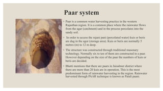 Rain water harvesting | PPTX