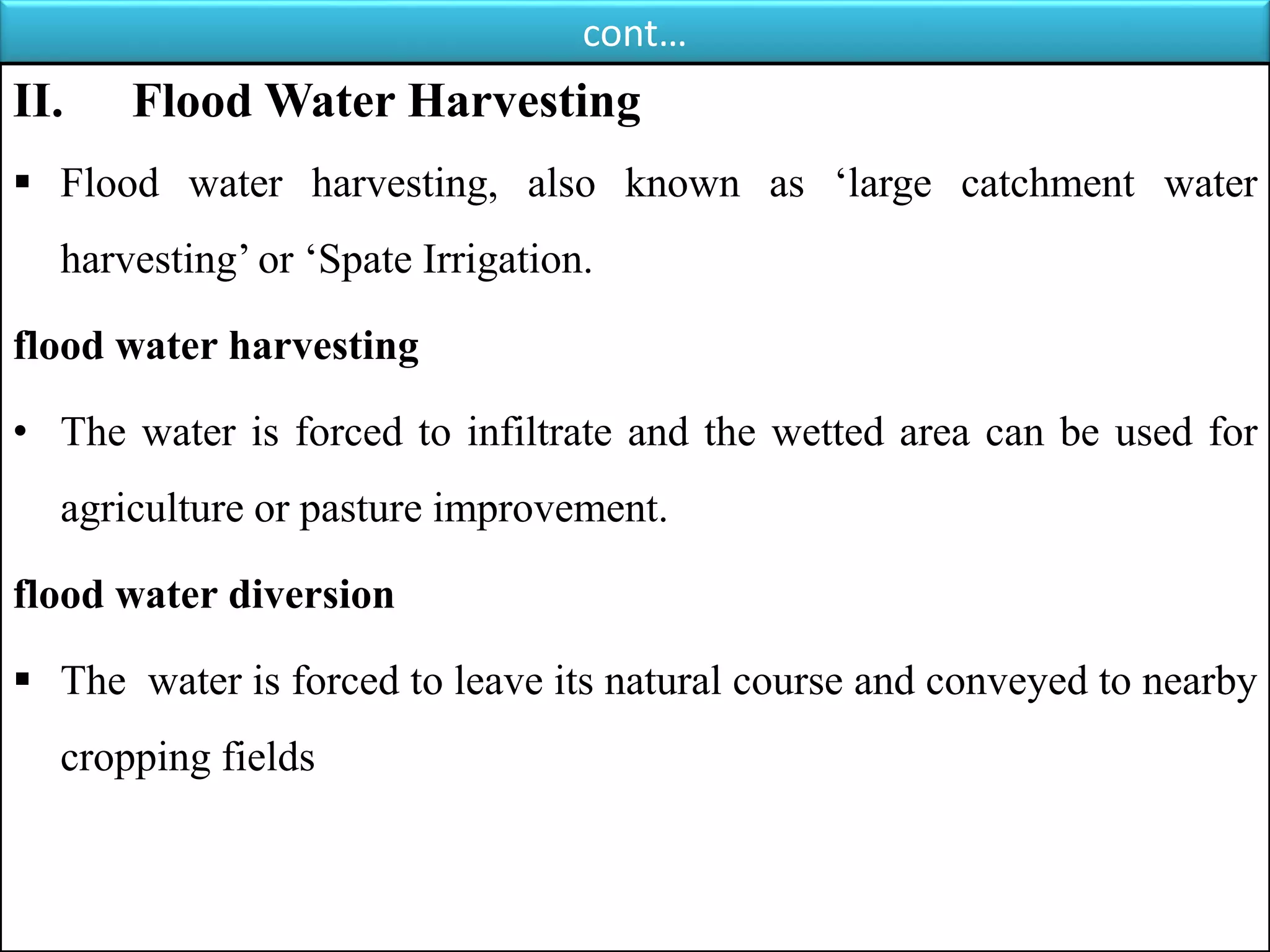 RainWater Harvesting.pptx | Agriculture | Industries