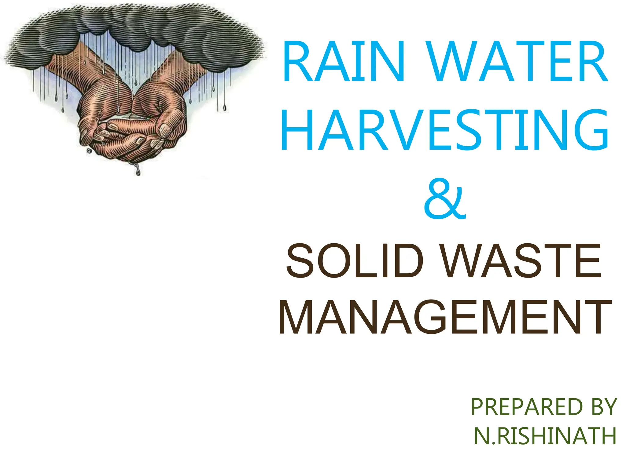 RAIN WATER HARVESTING presentation .pptx