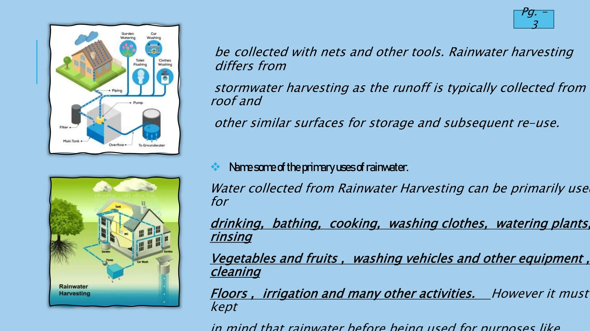 RAINWATER HARVESTING PPT FOR SAMINAR OF CIVIL ENGINEERING PORPUSE | PPTX