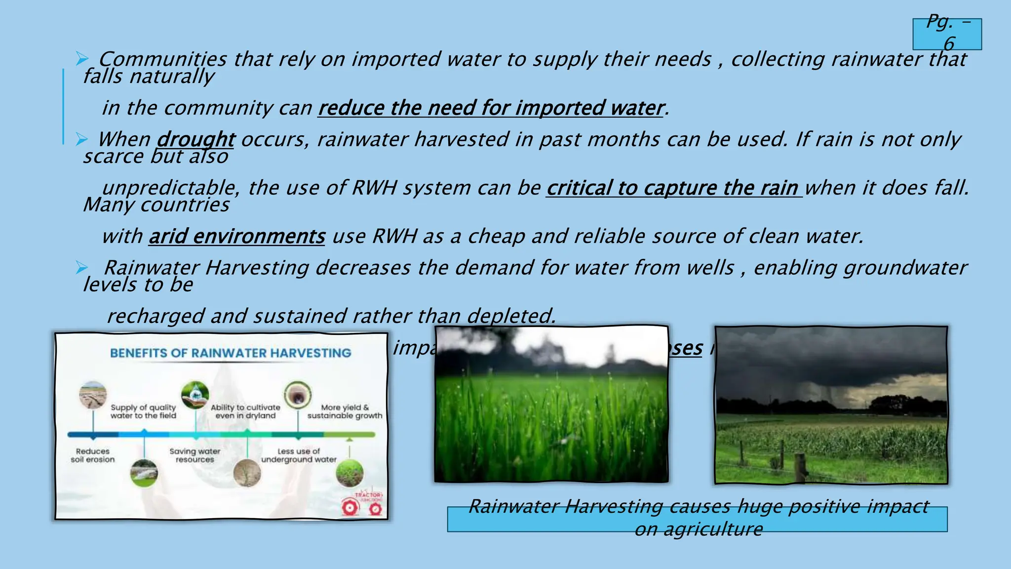RAINWATER HARVESTING PPT FOR SAMINAR OF CIVIL ENGINEERING PORPUSE | PPTX