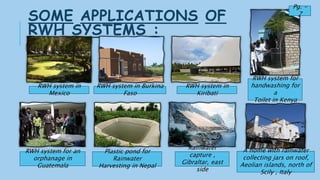 RAINWATER HARVESTING PPT FOR SAMINAR OF CIVIL ENGINEERING PORPUSE | PPTX