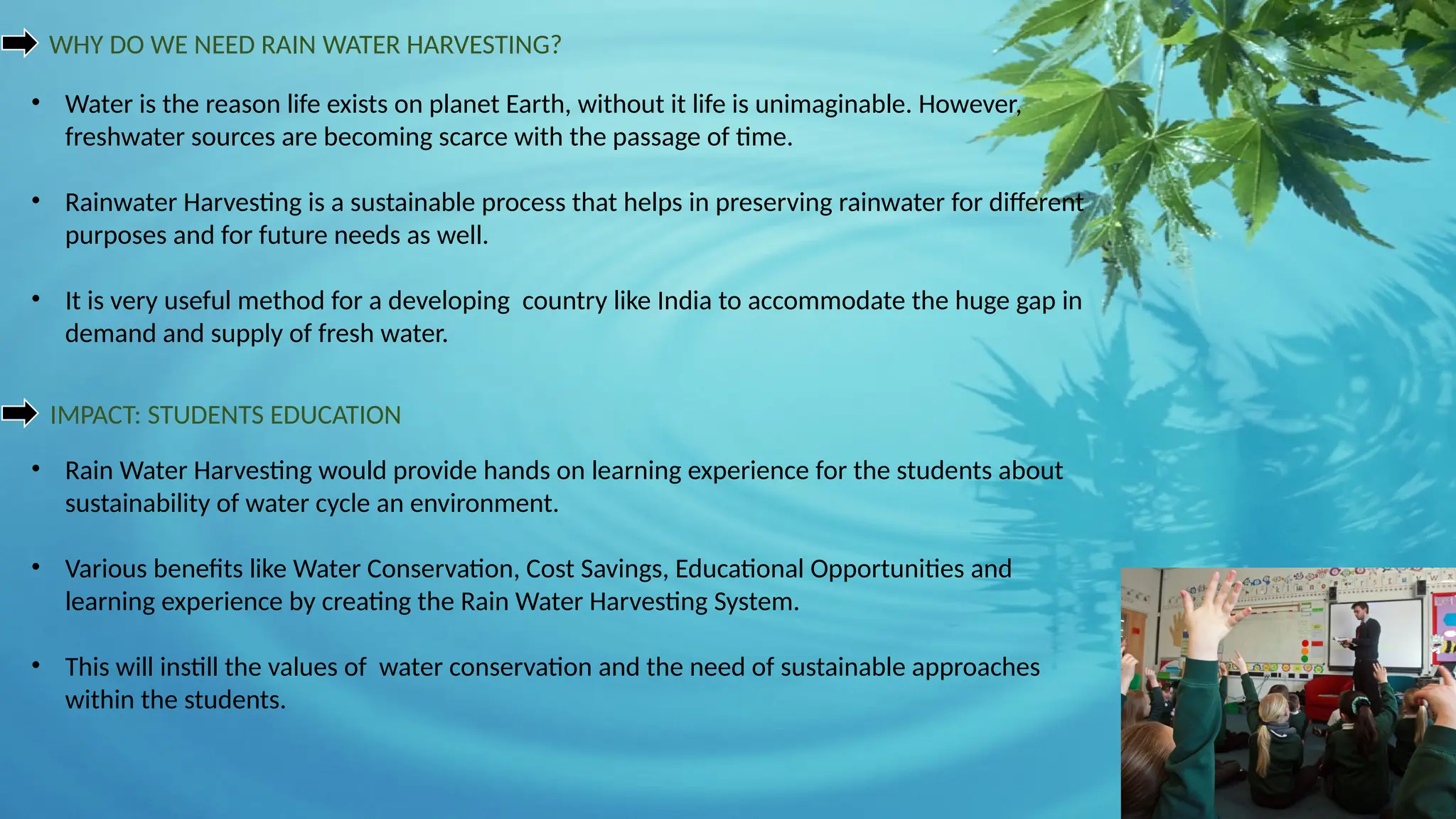 Rain Water Harvesting.pptx/Take "Catch The Rain" Pledge to clean up ...