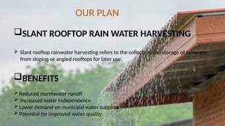 Rain Water Harvesting.pptx/Take "Catch The Rain" Pledge to clean up ...