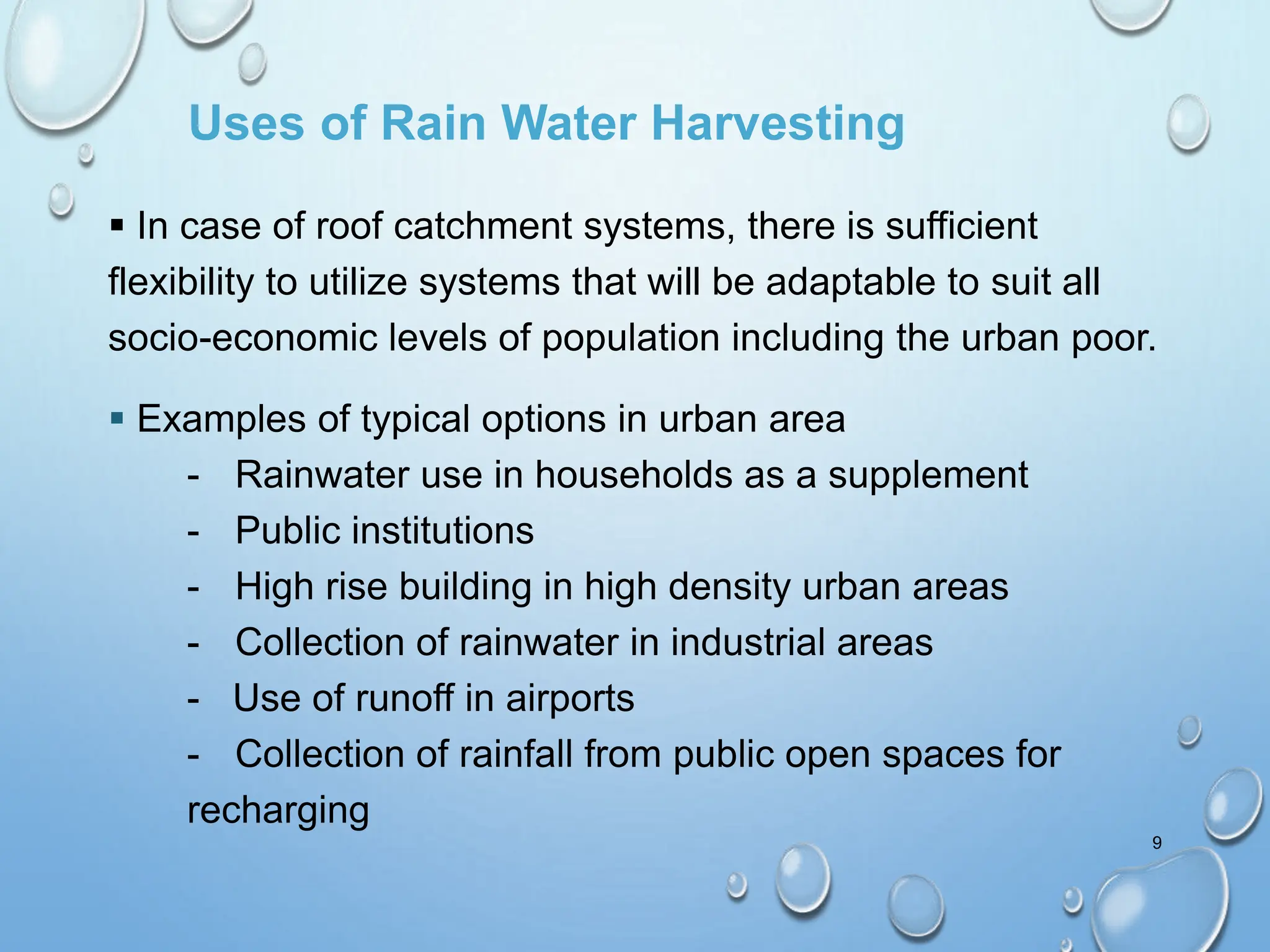 Rain Water Harvesting Rain Water Harvesting Rain Water Harvesting Rain ...