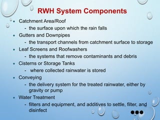 Rain Water Harvesting Rain Water Harvesting Rain Water Harvesting Rain ...