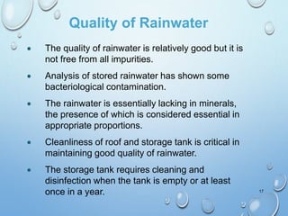Rain Water Harvesting Rain Water Harvesting Rain Water Harvesting Rain ...