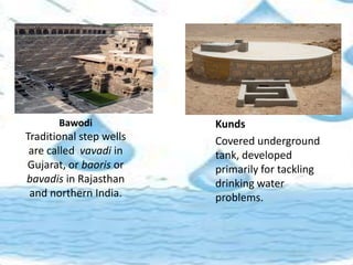 Rainwater harvesting and watershed management | PPTX