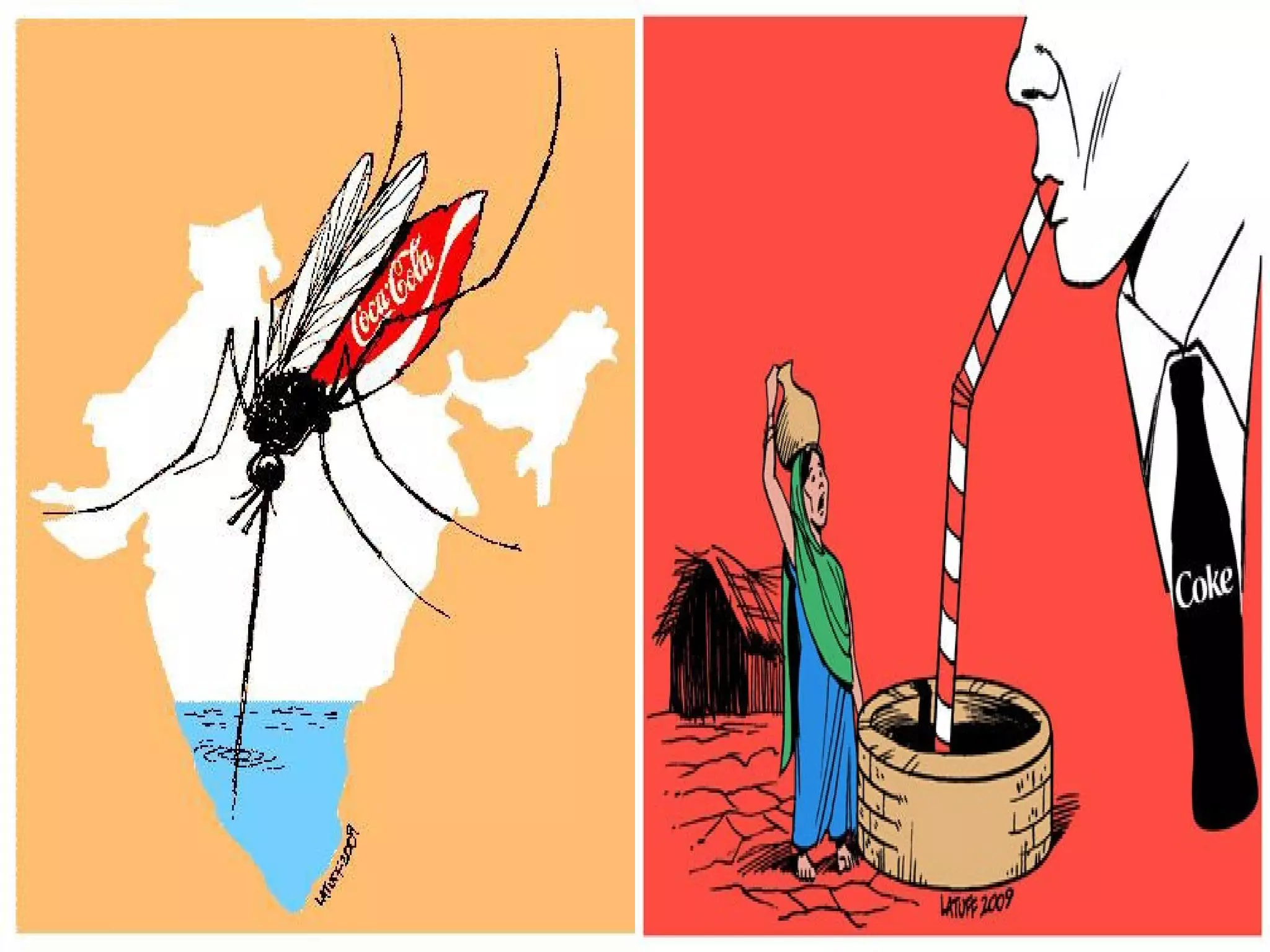 Rain water harvesting by coca cola | PPT