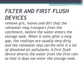 Rain water harvesting (complete) | PPTX