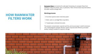 Rain Water Harvesting & Filtration Systems: A Complete Guide for Homes ...