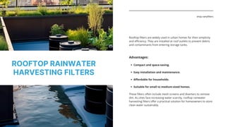 Rain Water Harvesting & Filtration Systems: A Complete Guide for Homes ...