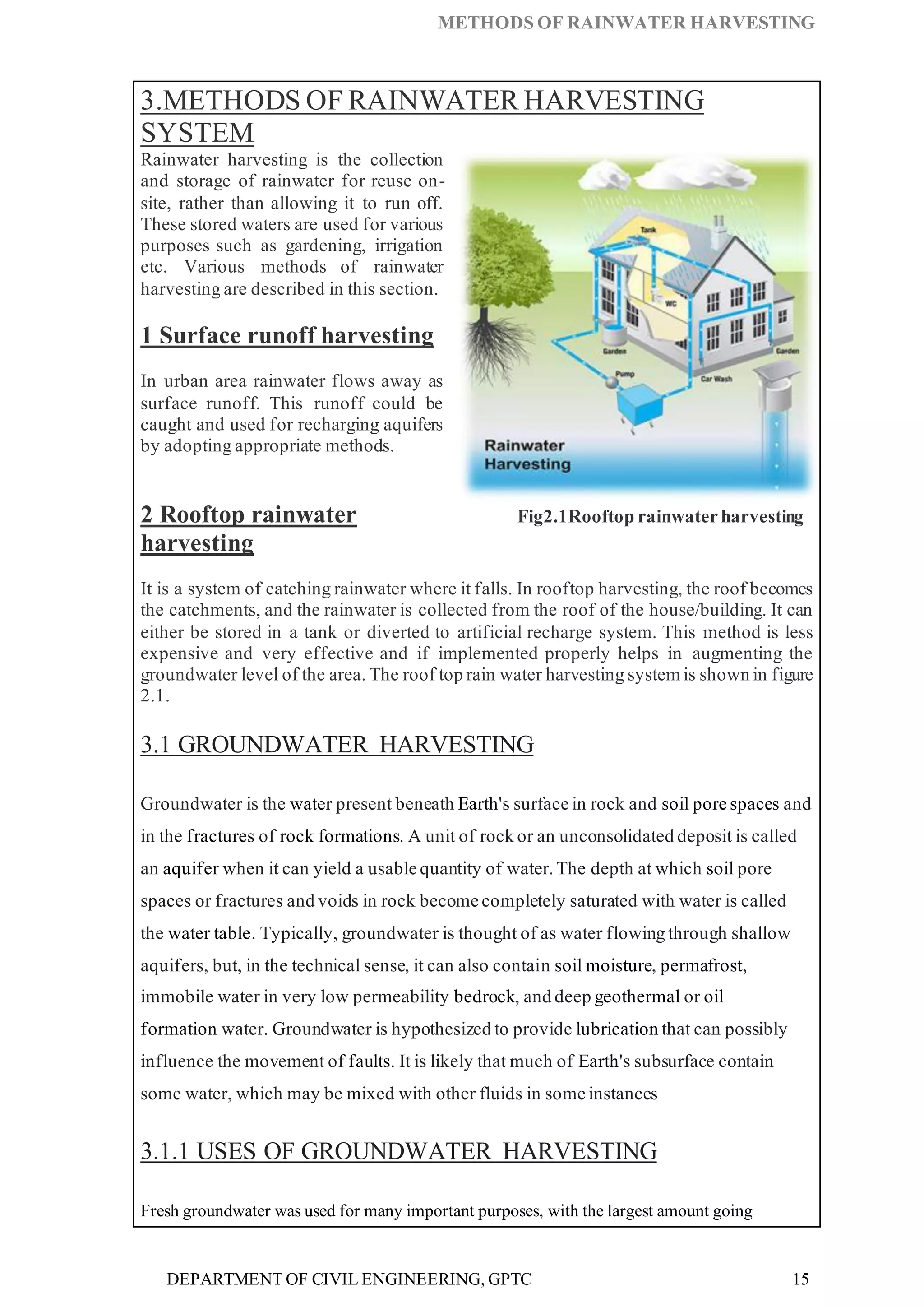 RAINWATER HARVESTING MINIPROJECT REPORT.pdf