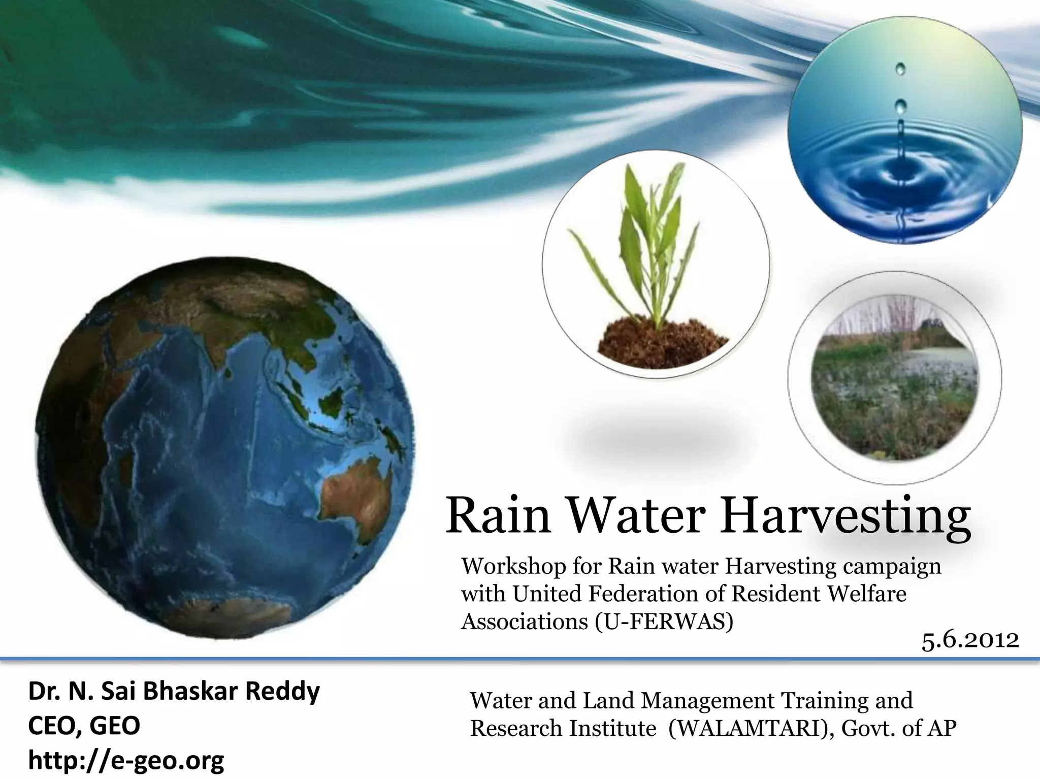 Rainwater harvesting walamtari june12_1 | PPT