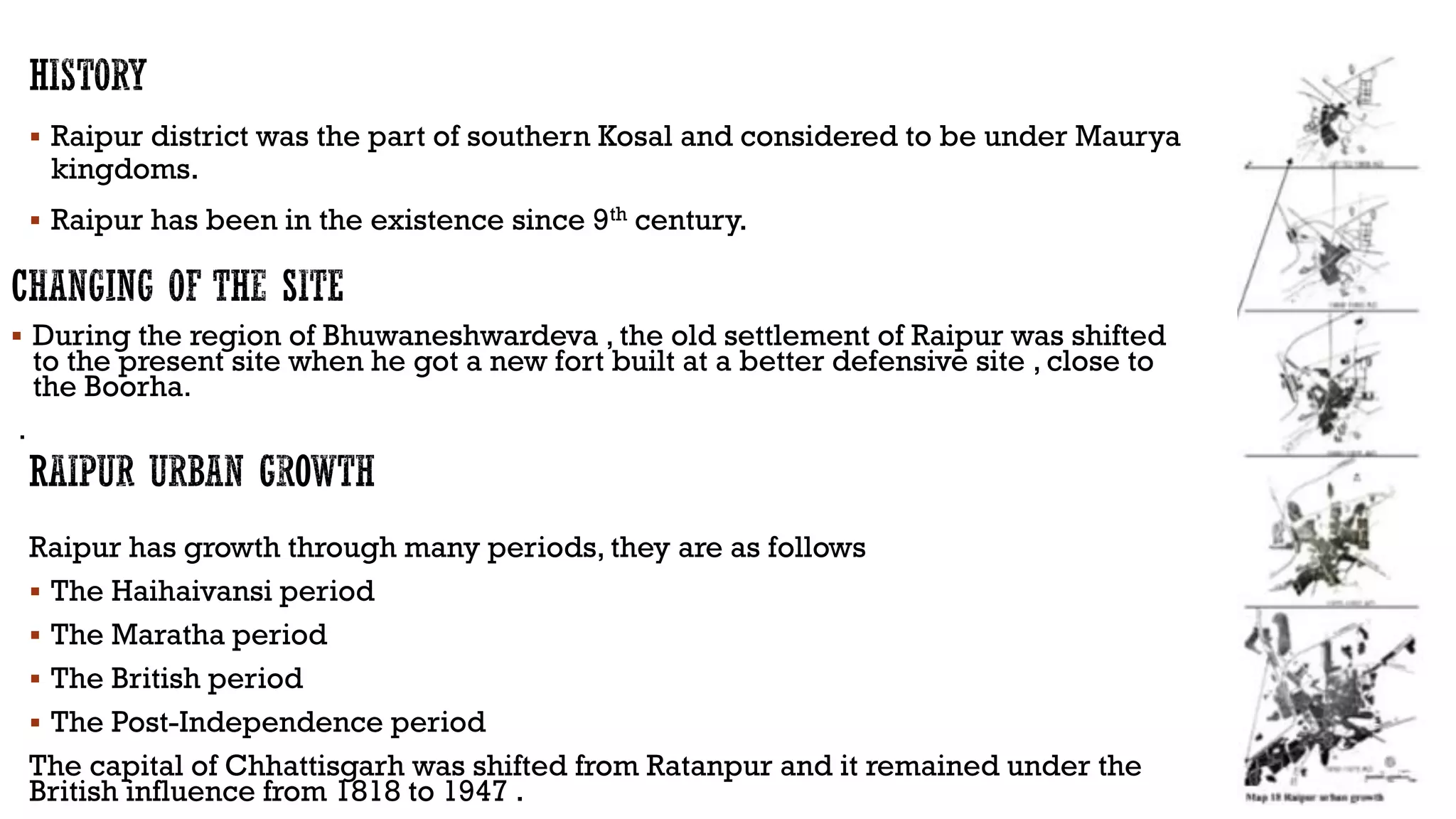 TOWN PLANNING Raipur | PDF
