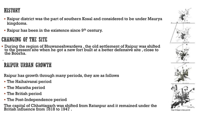 TOWN PLANNING Raipur | PDF | Geography | Science