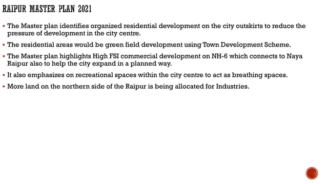 TOWN PLANNING Raipur | PDF | Geography | Science