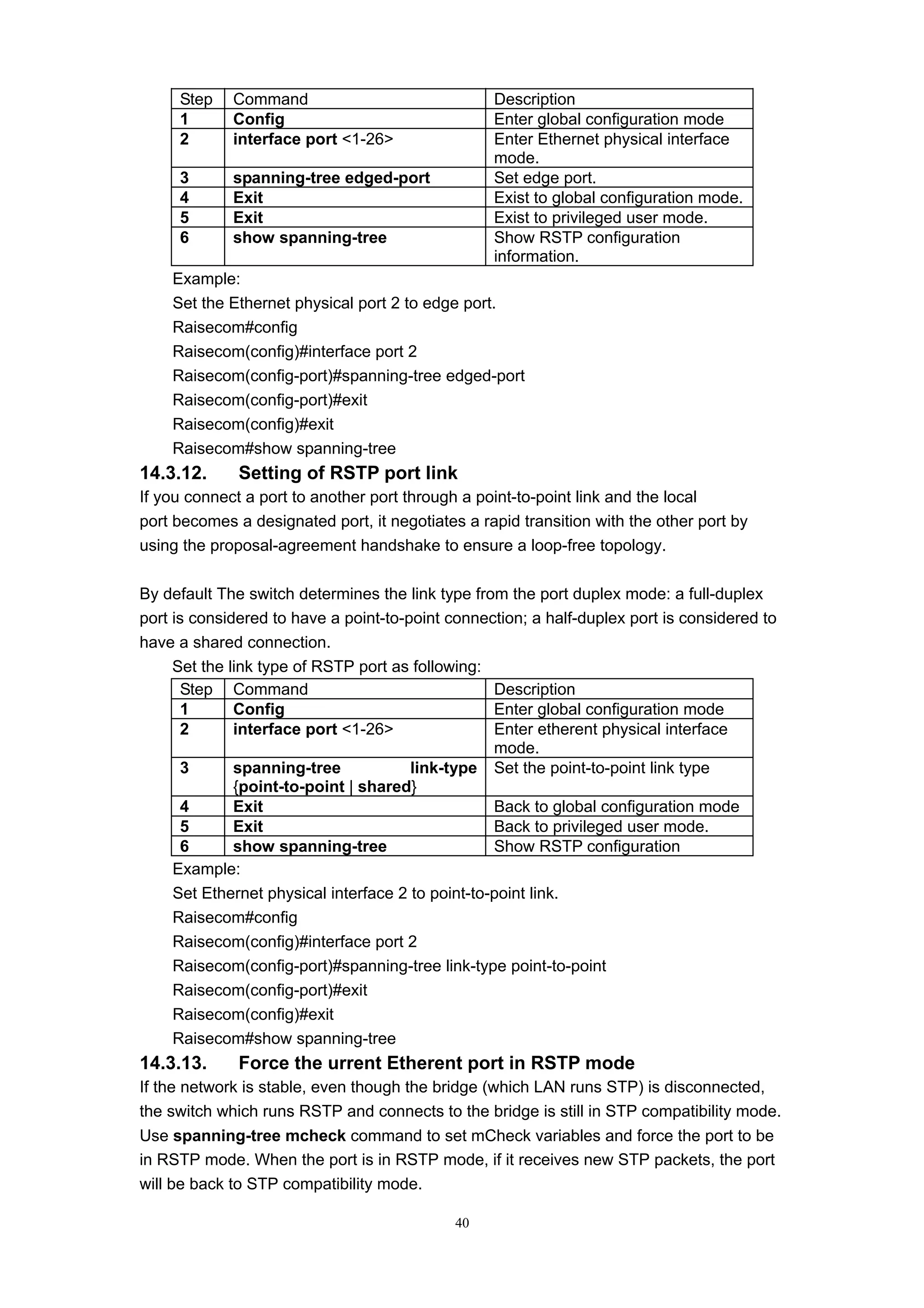 Raisecom Switch Software Configuration Guide.pdf