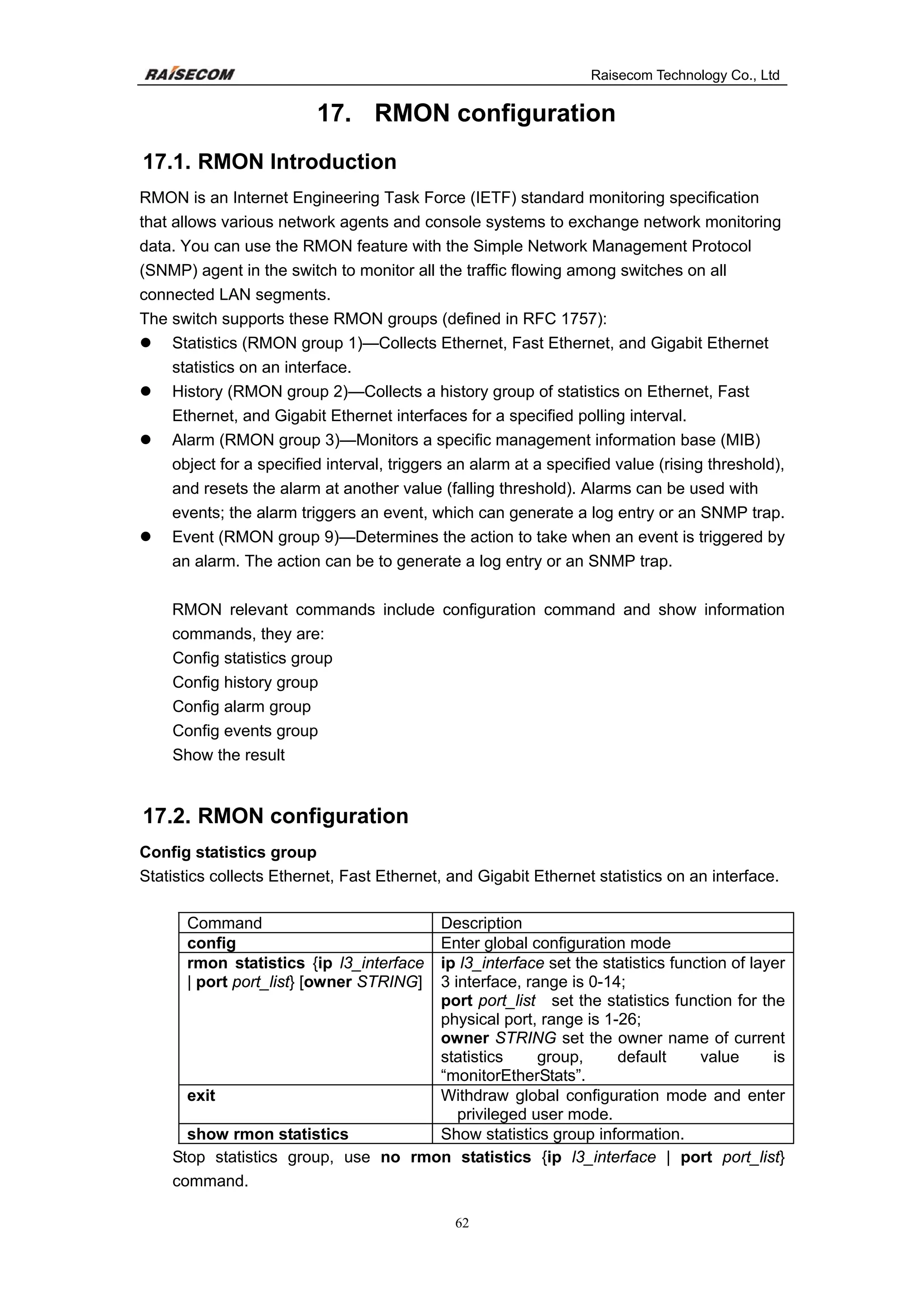 Raisecom Switch Software Configuration Guide.pdf