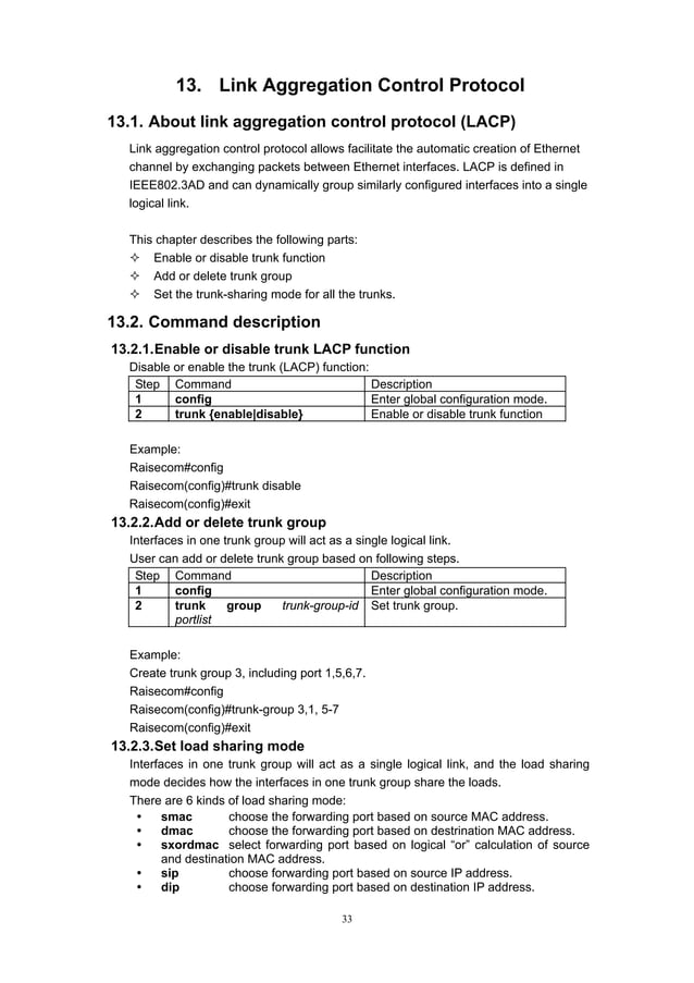 Raisecom Switch Software Configuration Guide.pdf