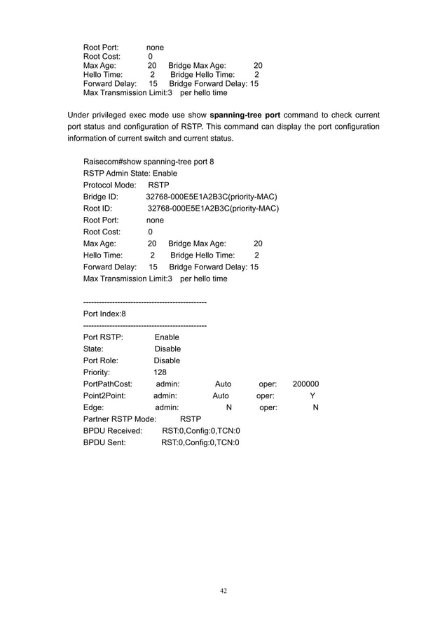 Raisecom Switch Software Configuration Guide.pdf