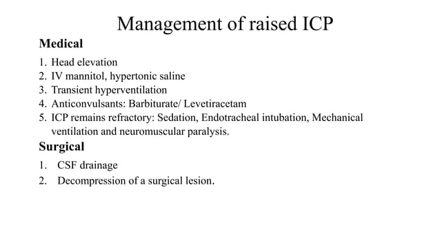 Raised ICP & GCS by Momen | PPT