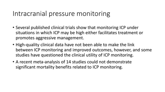 Raised intracranial pressure | PPTX