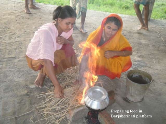 Raised platforms aids relief work | PPTX | Weather | Science