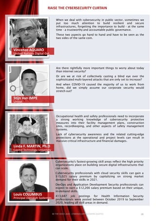 Raise The Cybersecurity Curtain! Be The Voice! | PDF