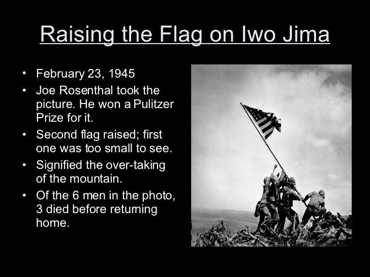Raising The Flag On Iwo Jima