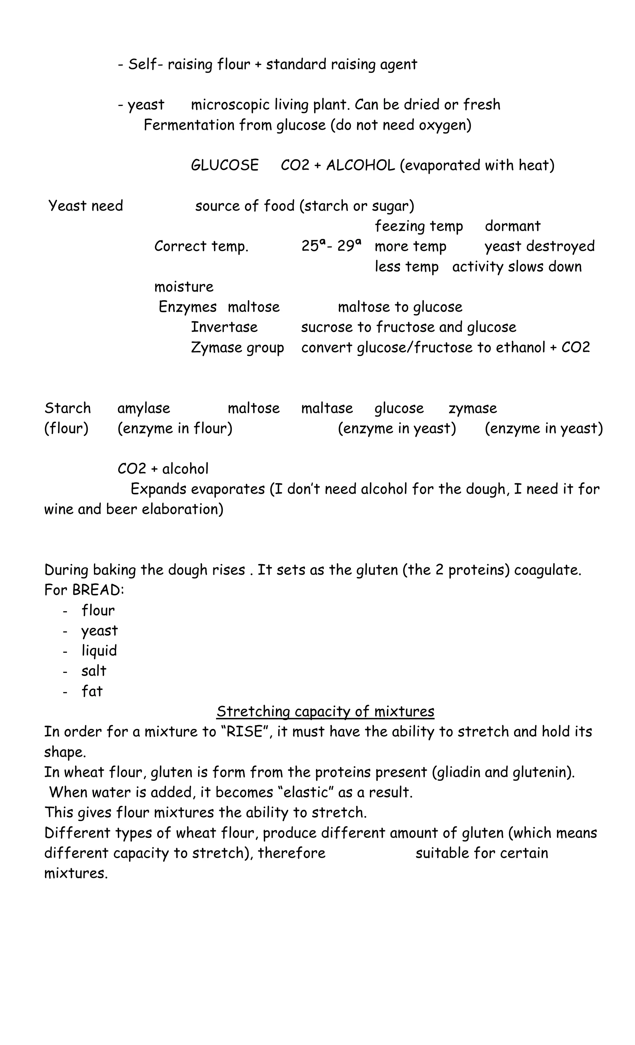 Raising agents | PDF