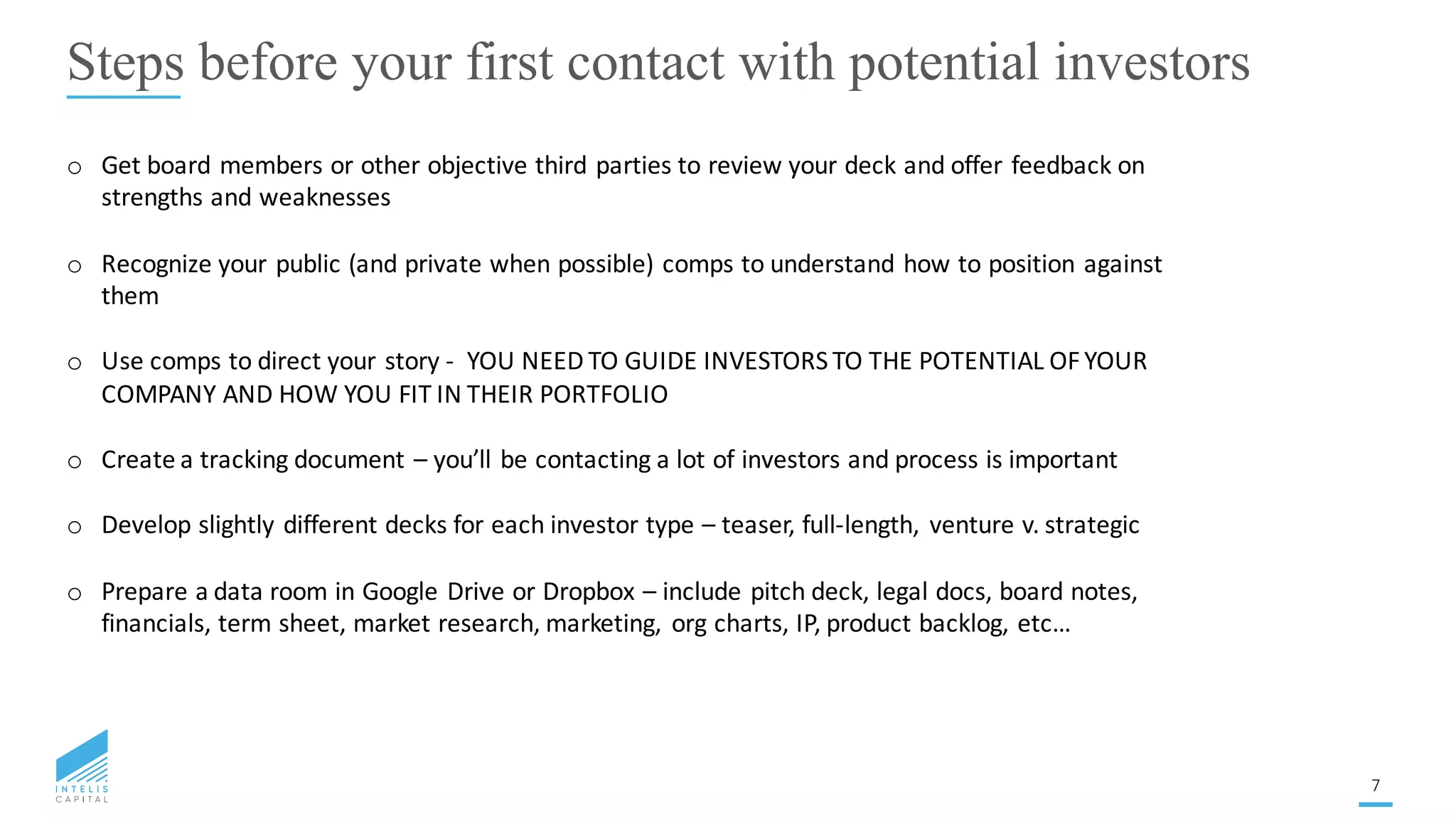 Capital Raise Process | PDF
