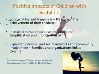Raising children with disabilities | PPTX