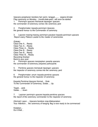 Raising flag ceremony (3) | PDF