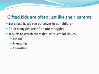 Raising Gifted Children | PPTX