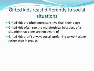 Raising Gifted Children | PPTX