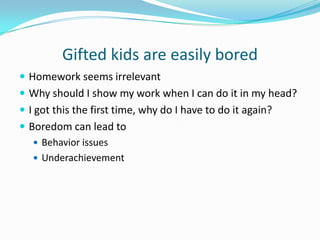 Raising Gifted Children | PPTX