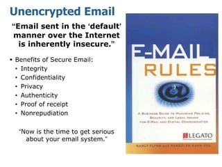 Raising the Bar for Email Security: Confidentiality and Privacy ...