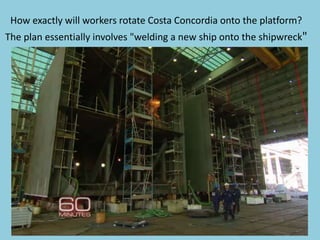 Raising the Costa Concordia | PPTX
