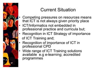 Raising The Level Of ICT Knowledge and Skills In The HSC - Paul Comac | PPT