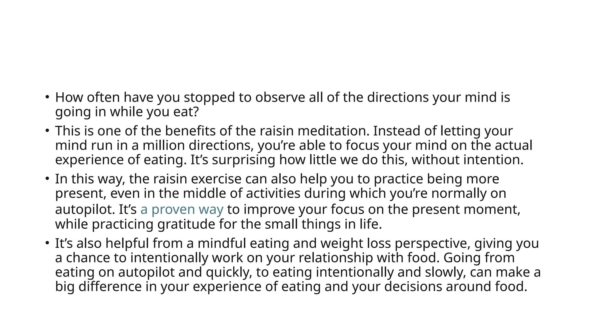 Raisin Meditation and Mindfulness 123.pptx