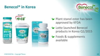 Lowering cholesterol with benecol innovations in Korea | PDF | Heart ...